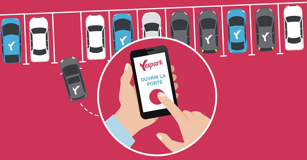 Un parking privé avec recharge pour votre voiture électrique