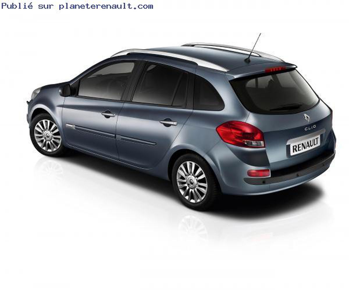 Renault Clio III Estate: présentation, prix, équipements