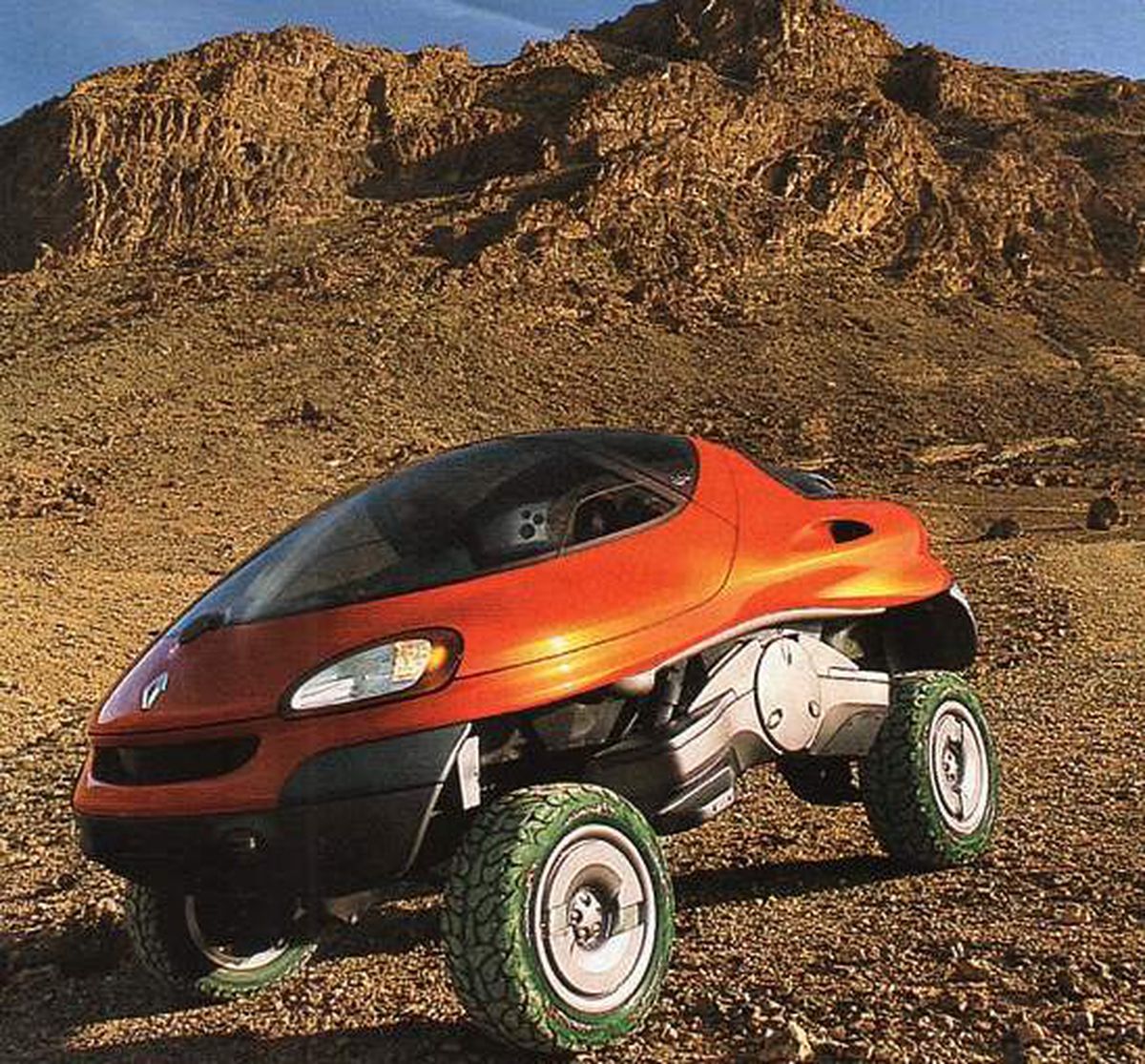 Concept-car Renault Racoon (1993) : drôle d'engin