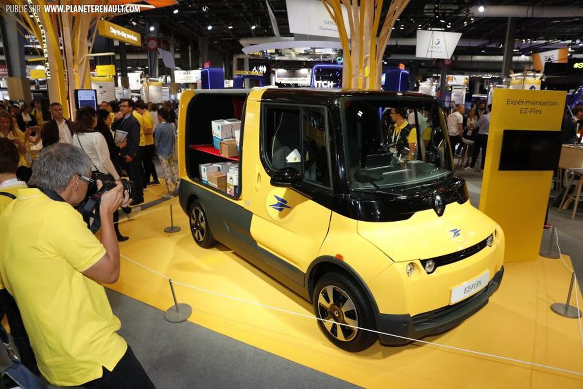 Show-car EZ-Flex, un mini-utilitaire optimisé pour la ville