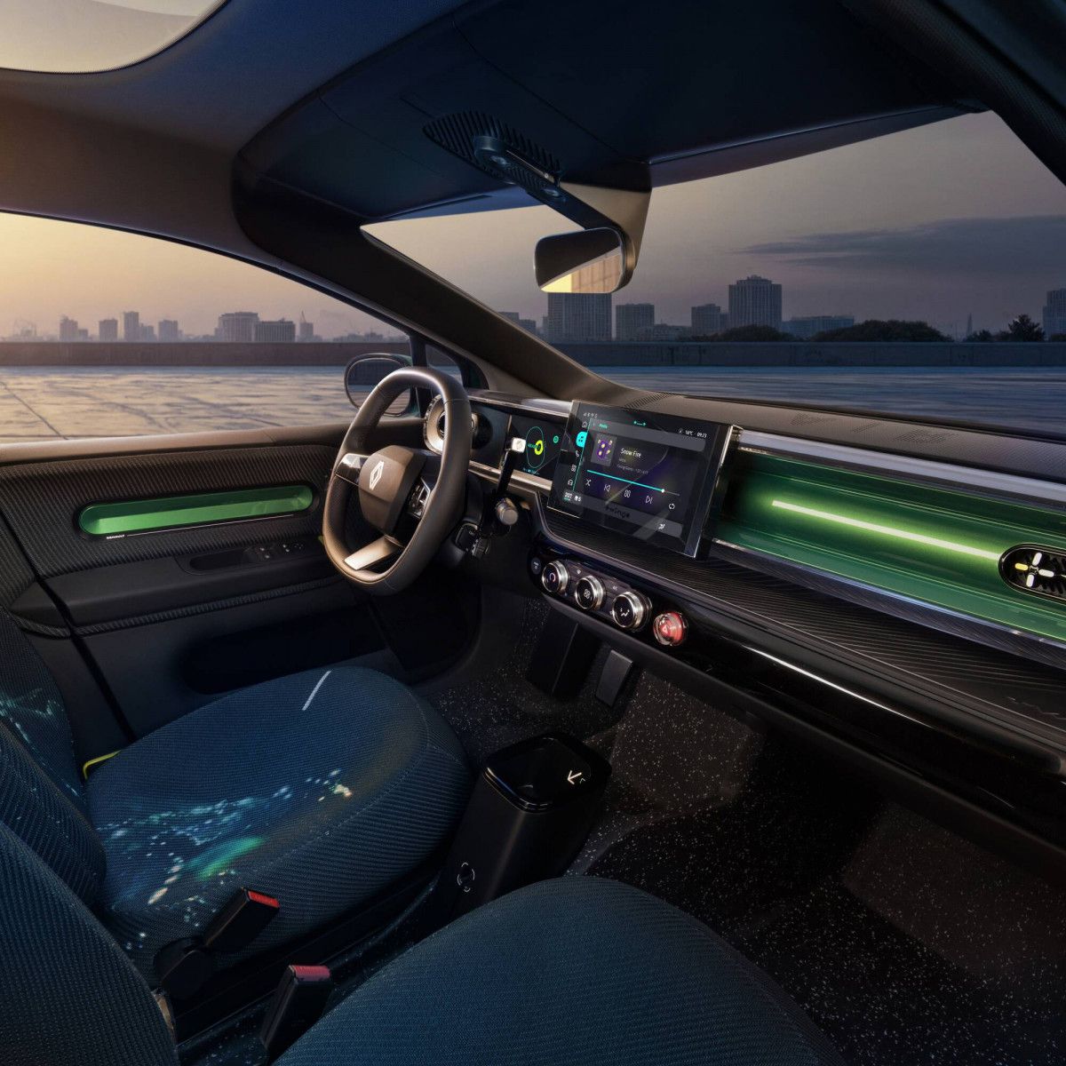 Voici l'intérieur de la future Renault Twingo électrique