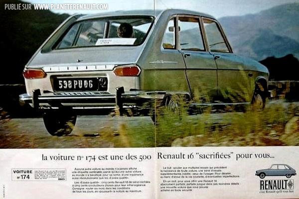 Renault R16, un haut de gamme révolutionnaire