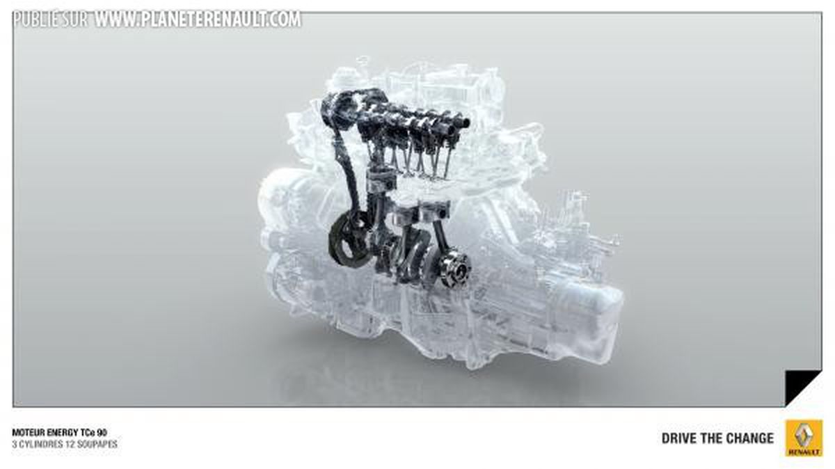H4Bt (TCe 90): le premier moteur 3 cylindres Renault