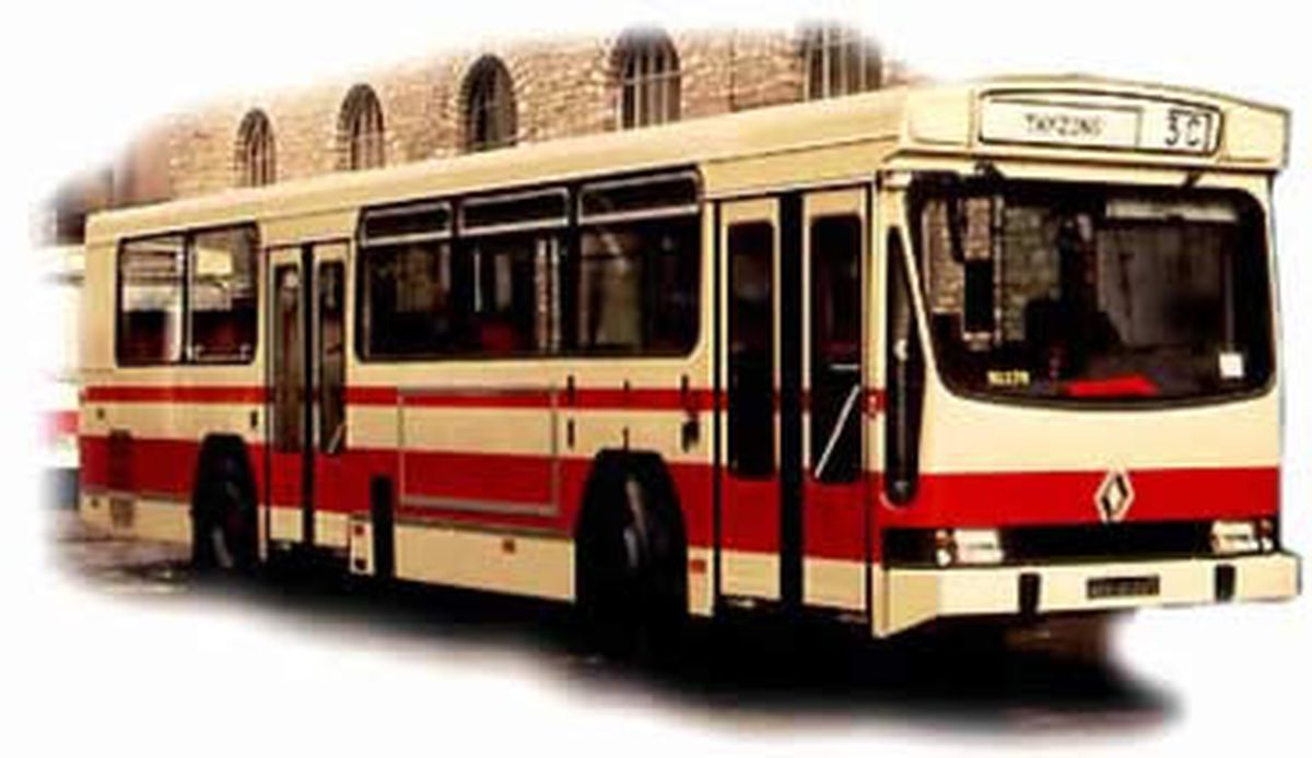 Présentation de l'autobus Renault PR100